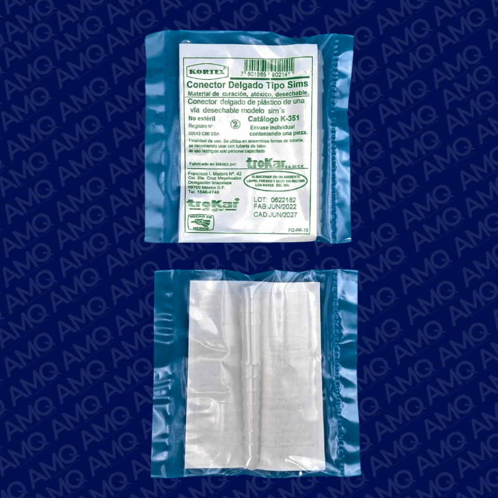 CONECTOR DE PLÁSTICO TIPO SIM´S DELGADO – AMQ