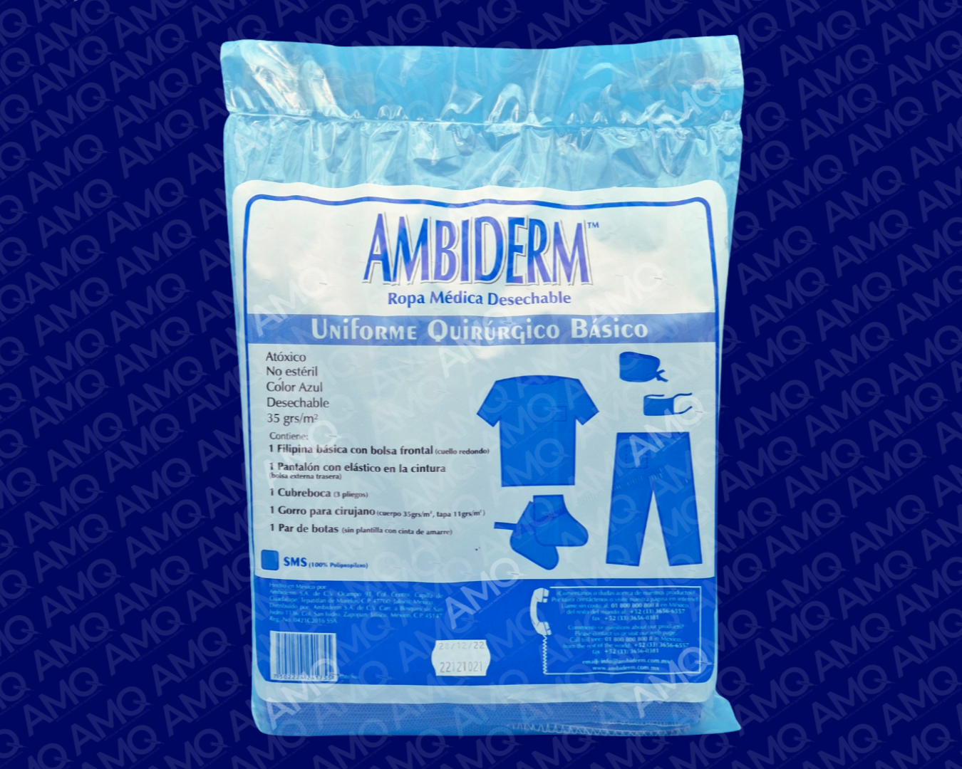 UNIFORME QUIRURGICO BASICO SMS N/ESTERIL – AMQ