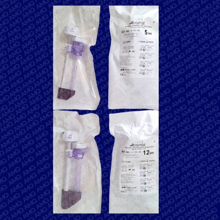 KIT TROCAR Y CÁNULA 5MM Y 12 MM. CONTIENE: 1 PZ – TROCAR CON HOJA PLANA ...