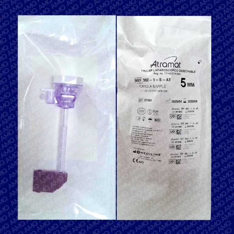 CÁNULA SIMPLE 5MM ESTÁNDAR – AMQ